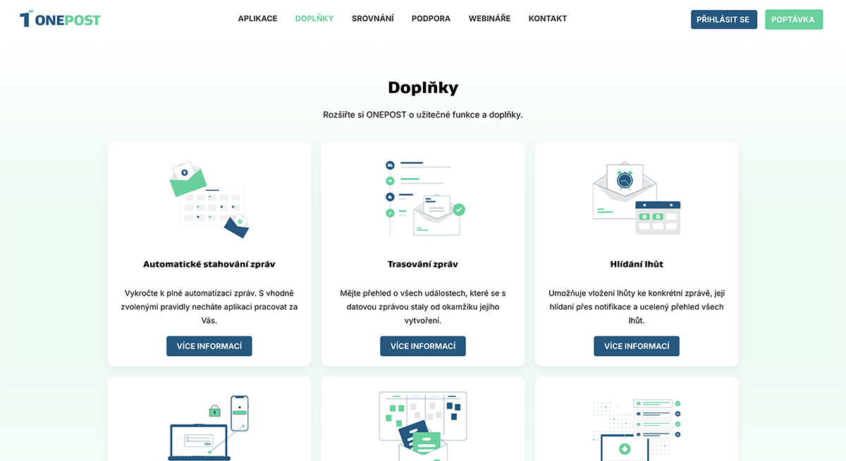 Doplňky - ONEPOST